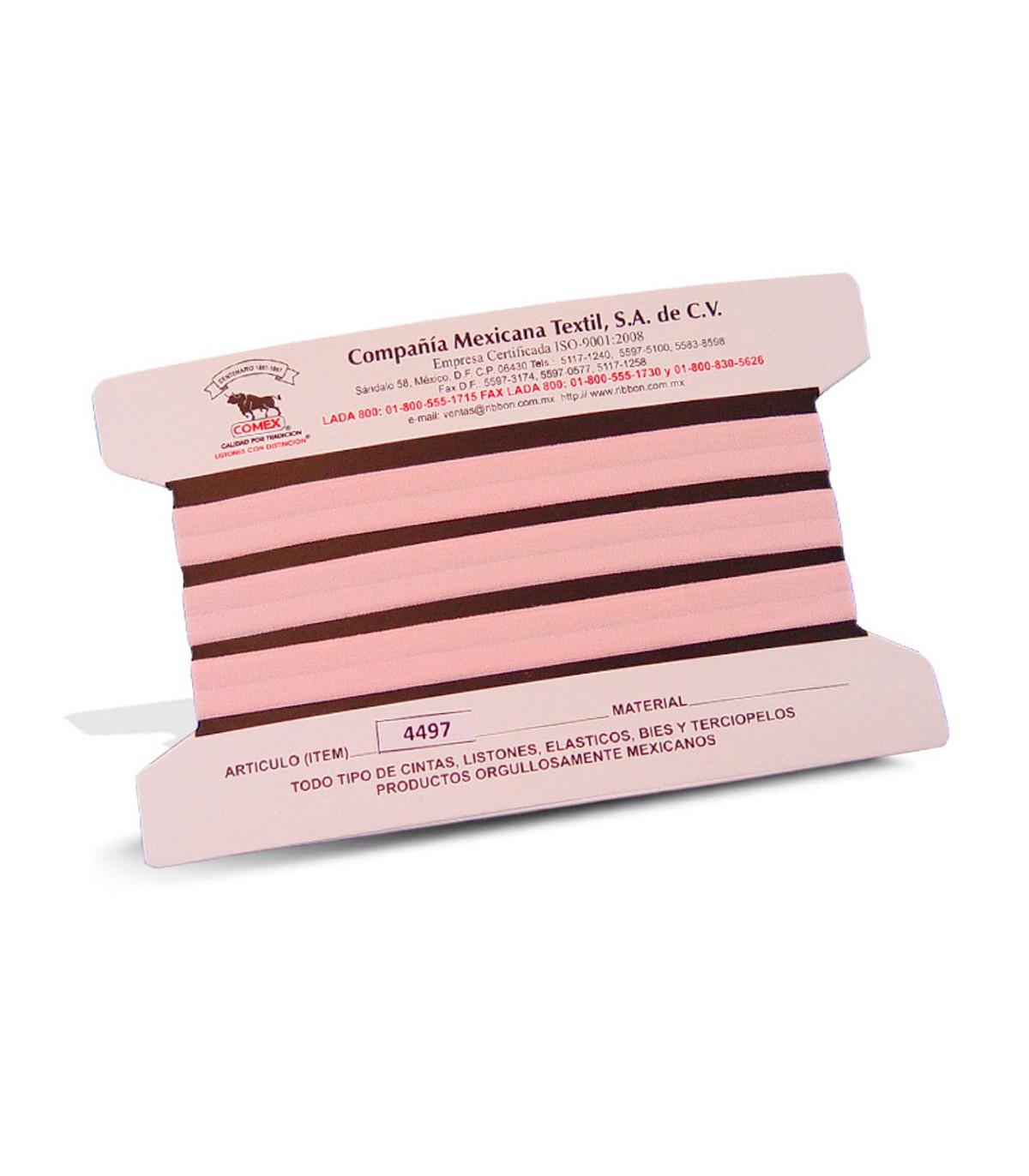 Bies Elástico Opaco Ropa Íntima